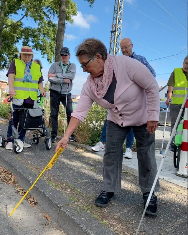 Stadtspaziergang mit dem Checker-Team - Wheelmap
